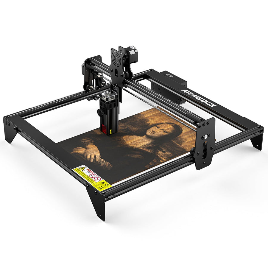 Refurbished AtomStack A5 M40 CNC Laser Engraver 410X400mm for Wood Met
